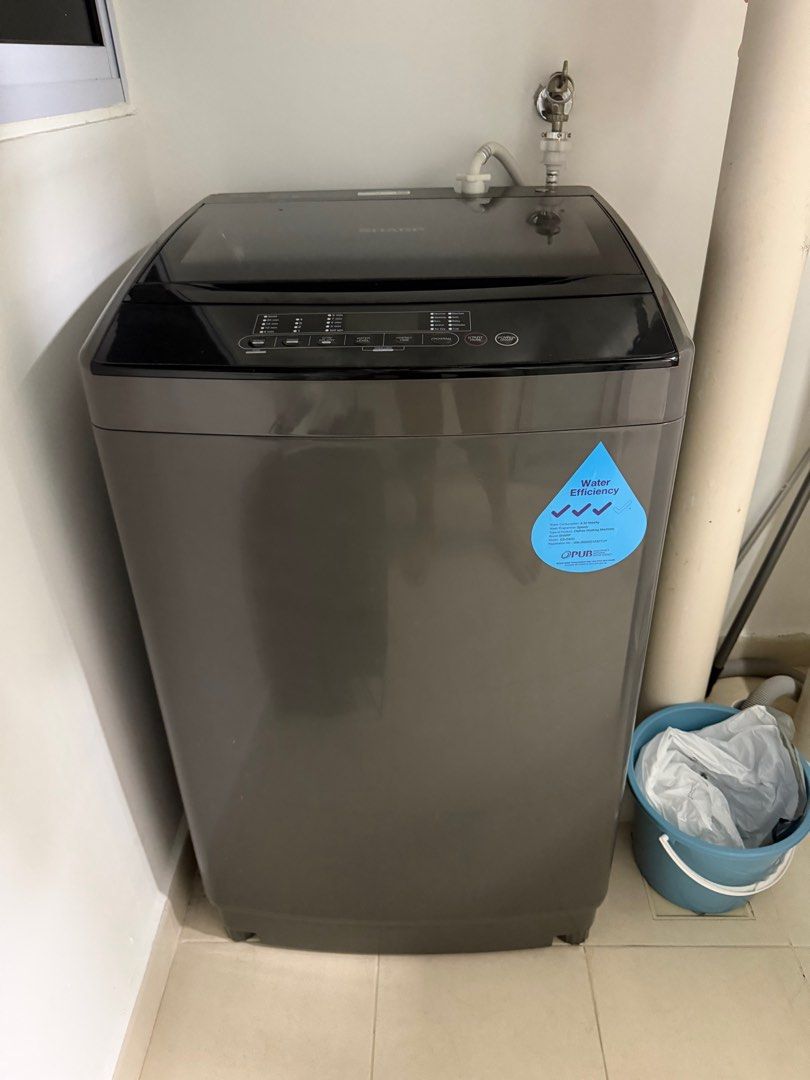 Sharp Top Load Washing Machine, TV & Home Appliances, Washing Machines ...