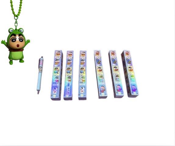 Shin Chan Inspired Blind Box Pen, Hobbies & Toys, Stationery & Craft ...