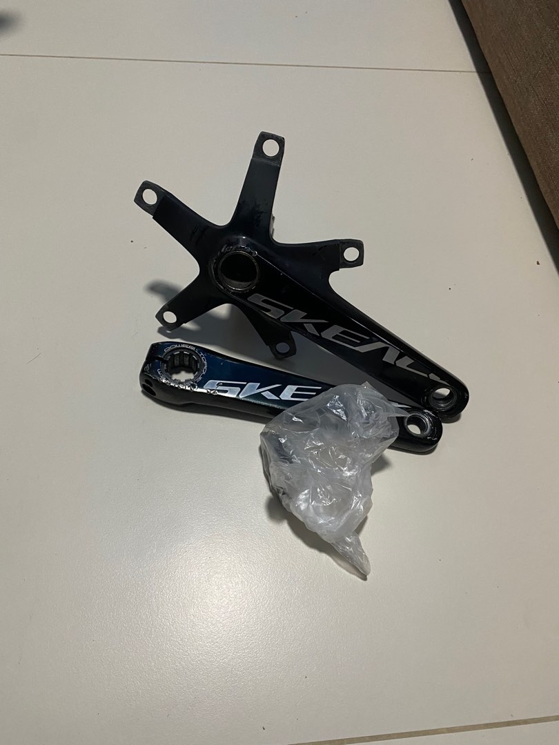 Skeace Hollowtech Crankset, Sports Equipment, Bicycles & Parts, Parts ...