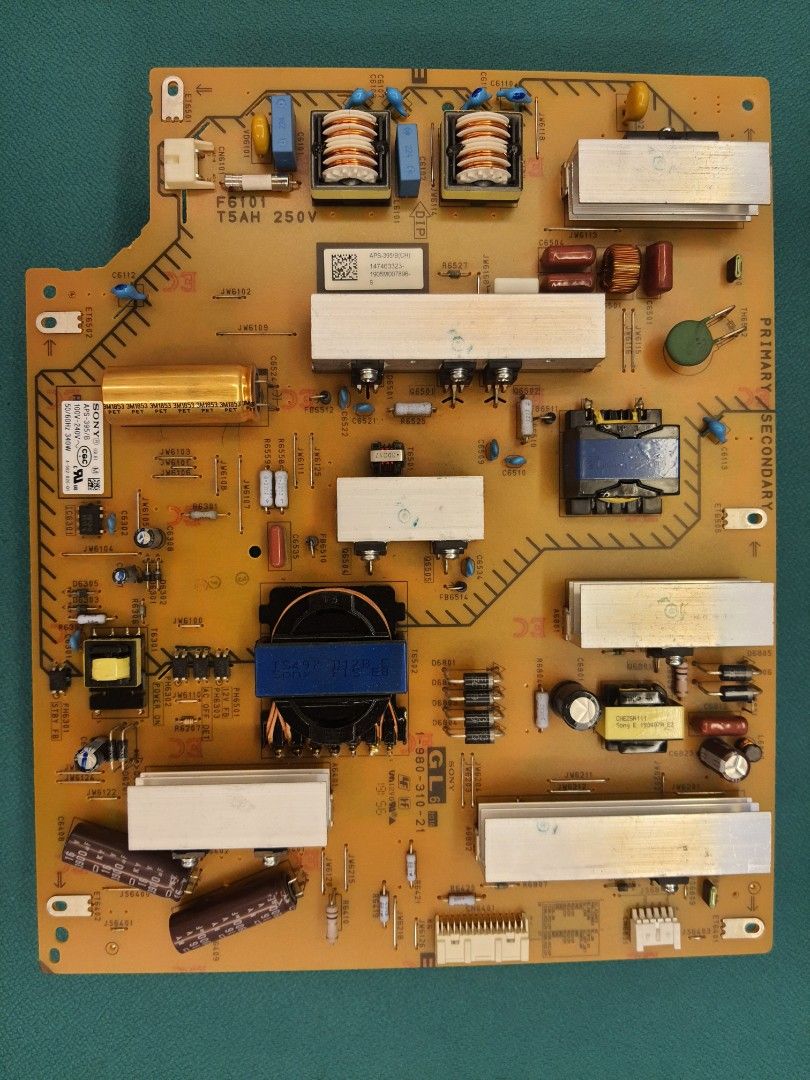 Sony TV Main Board and Power Supply Board spare part [pulled from KD ...