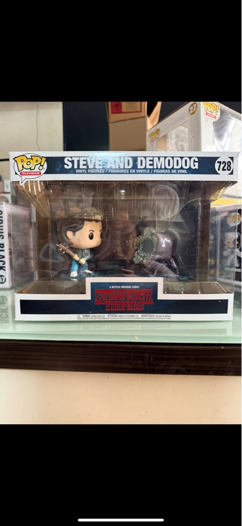 Stranger Things Steve & Demodog 728 VaultedFunko Pop, Hobbies & Toys ...