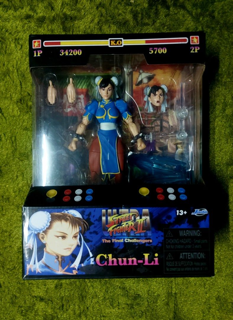 Street Fighter Action Figures - Blanka, Chun-Li, Ryu, Hobbies & Toys ...