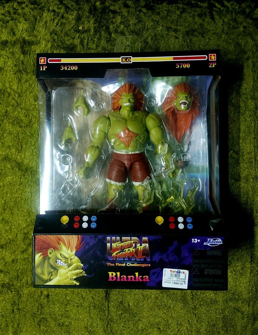 Street Fighter Action Figures - Blanka, Chun-Li, Ryu, Hobbies & Toys ...