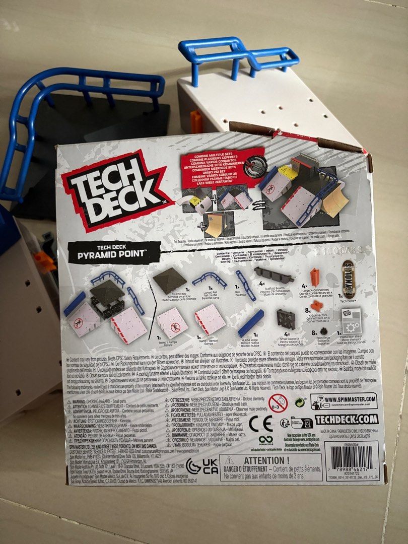 Tech Deck Pyramid Point Playset, Hobbies & Toys, Toys & Games on Carousell