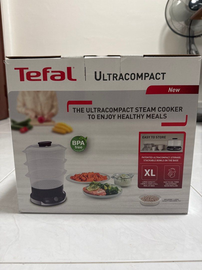 Tefal Ultracompact Steam Cooker - Brand New, TV & Home Appliances ...