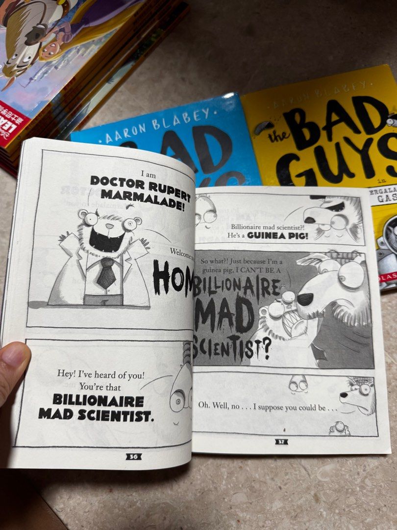 The Bad Guys Book Series by Aaron Blabey, Hobbies & Toys, Books ...