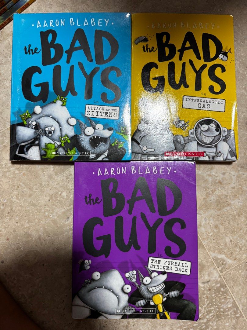 The Bad Guys Book Series by Aaron Blabey, Hobbies & Toys, Books ...