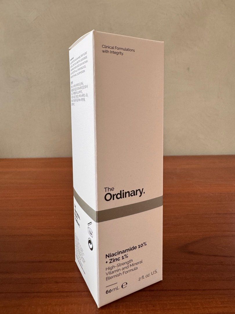 The Ordinary Niacinamide 10% + Zinc 1% Serum 60ml, Beauty & Personal ...