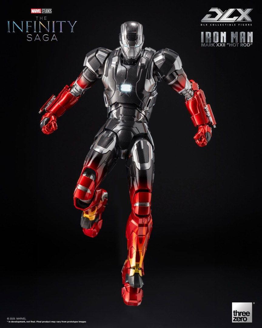 THREEZERO Marvel Studios: The Infinity Saga DLX Iron Man Mark XXII MK ...
