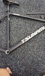 Tsunami Fixed Gear Bike - Mint Green, Sports Equipment, Bicycles ...