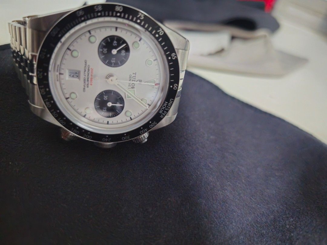 Tudor Black Bay Chrono Watch, Luxury, Watches on Carousell
