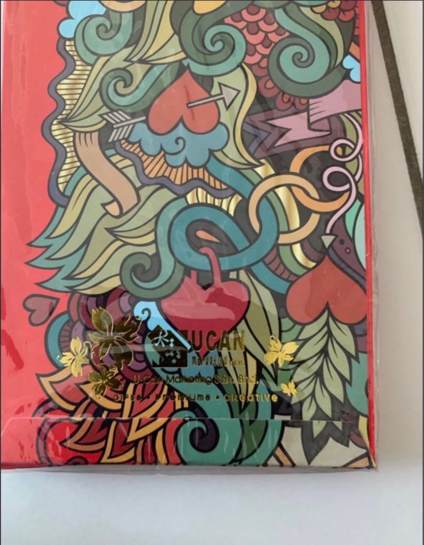 UCAN New CNY Red Packet (each packet is 9 pcs x 1 packet) hard paper ...