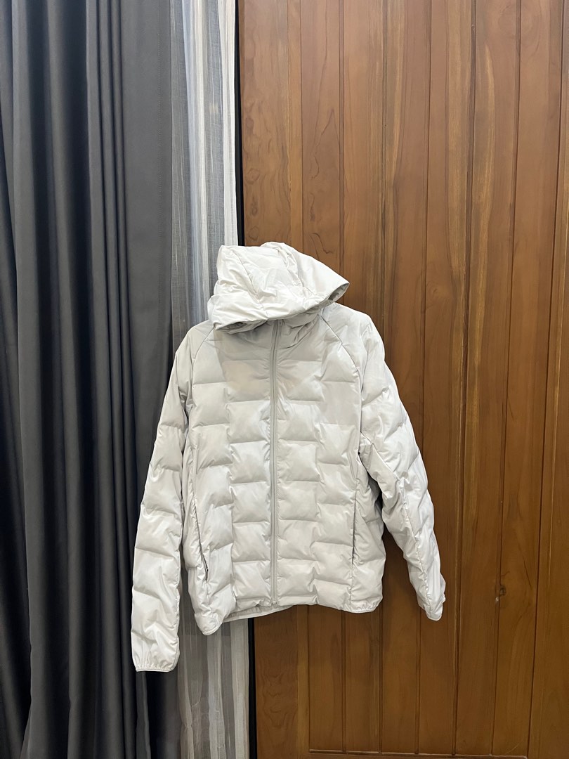 Uniqlo pufftech Parka Jacket puffer jaket winter, Fesyen Wanita ...