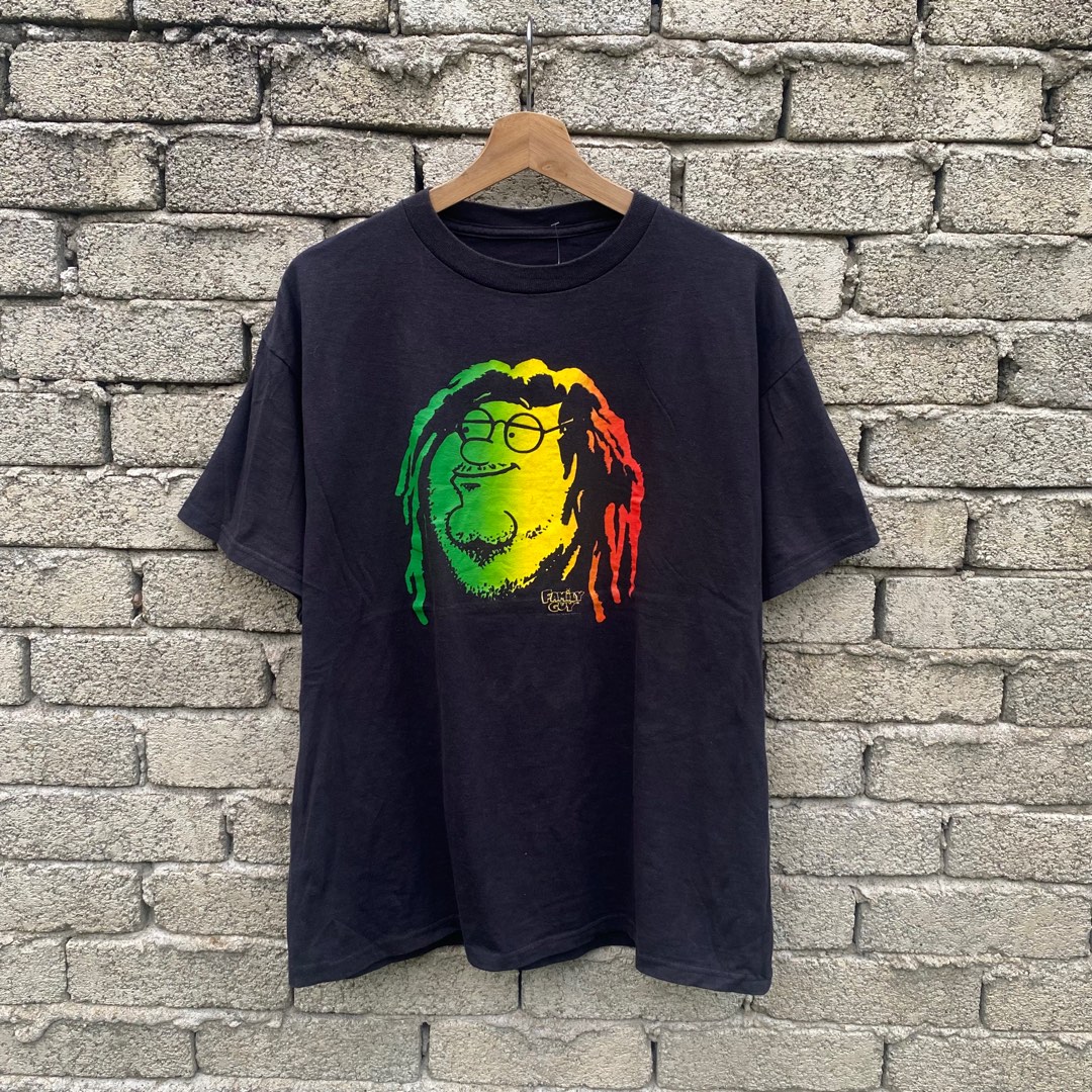 Vintage 00s Family Guy x Bob Marley x Rasta x Band, Men's Fashion, Tops ...