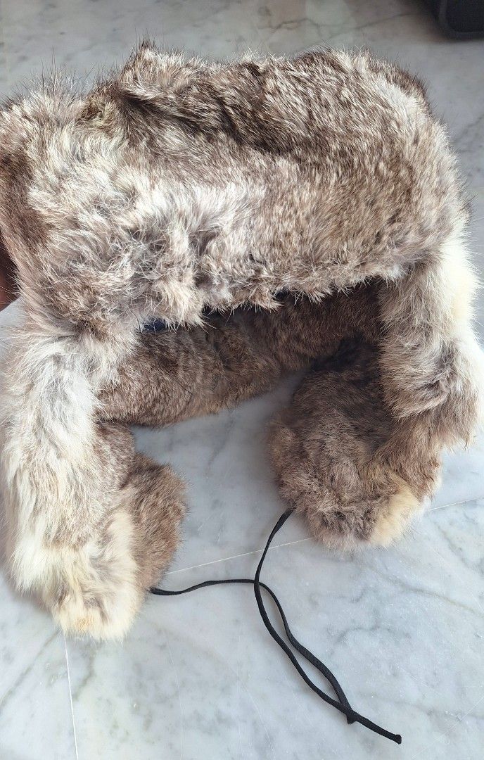 Vintage Faux Fur Trapper Winter Mongolian Hat, Women's Fashion, Watches ...