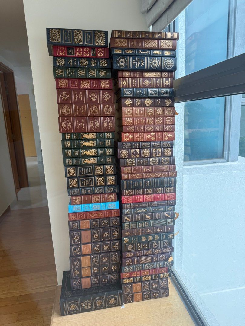 116 Easton Press “Best Books Ever Written” Leather Bound Collectors ...
