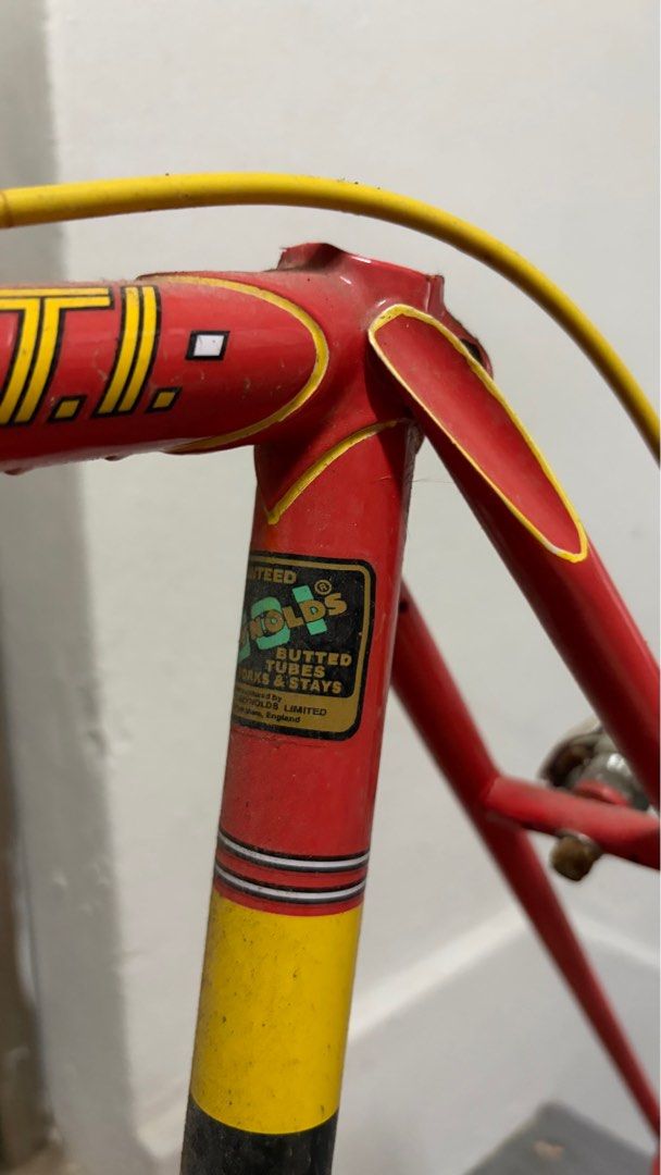 Vintage Raleigh 531 Frame + Wheels Team Bike, Sports Equipment ...