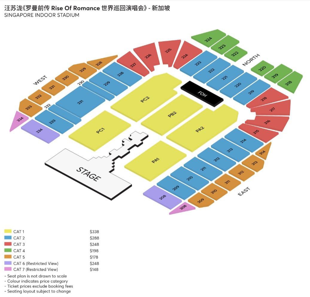 Wang Sulong (Silence Wang) Rise of Romance Concert Tickets - Singapore ...