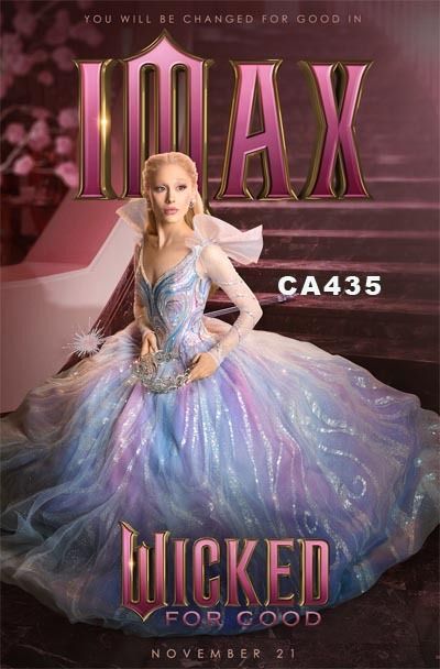 WICKED FOR GOOD (2025) MOVIE POSTER PART 5, Hobbies & Toys, Memorabilia ...