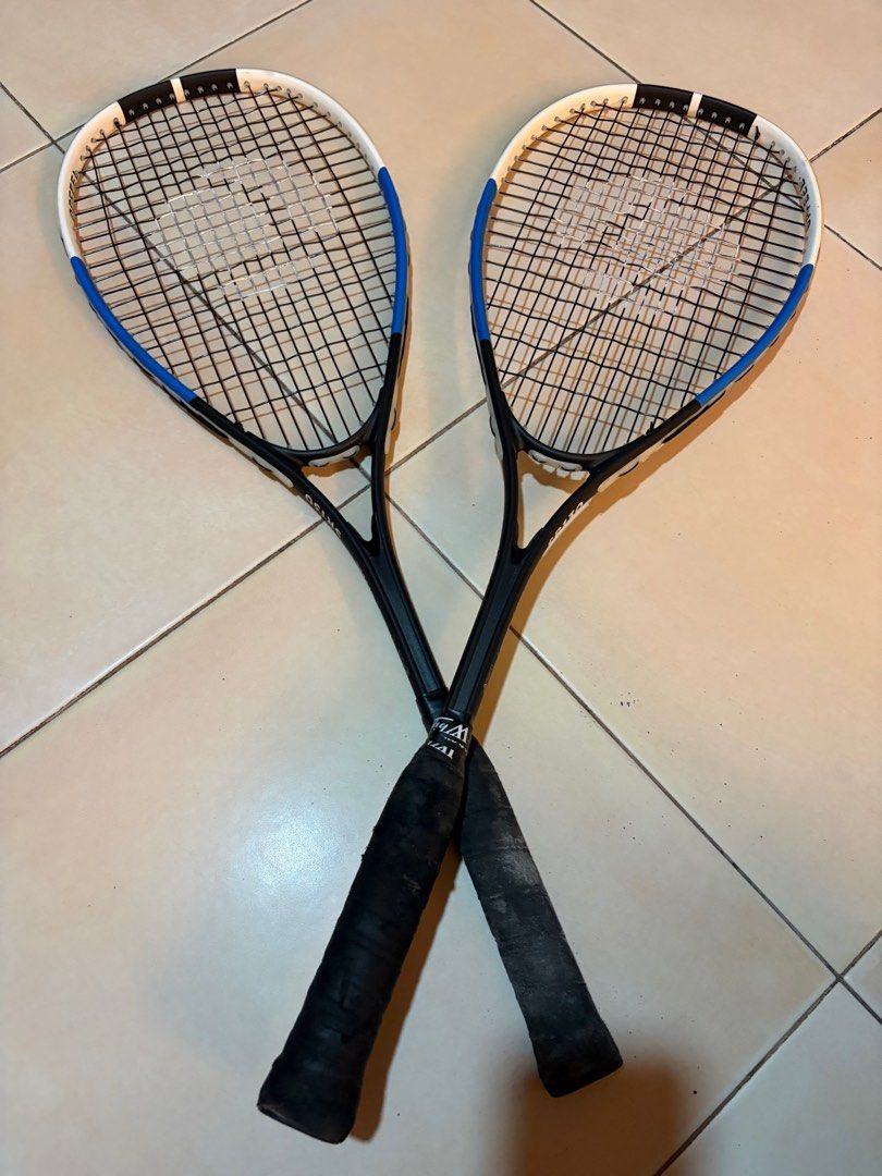 Squash Rackets Set with Balls and Grip, Sports Equipment, Sports ...