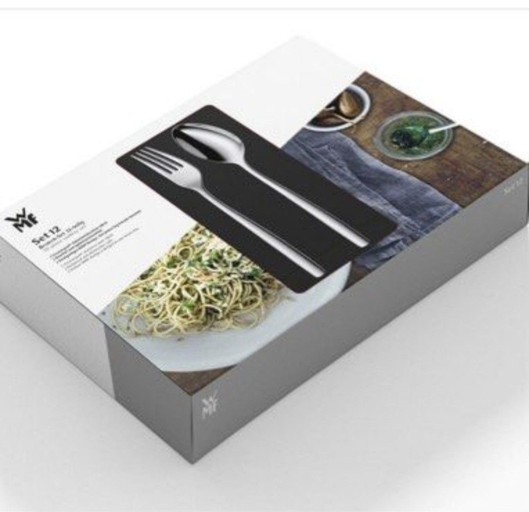 WMF Miami 12-Piece Cutlery Set, Furniture & Home Living, Kitchenware ...