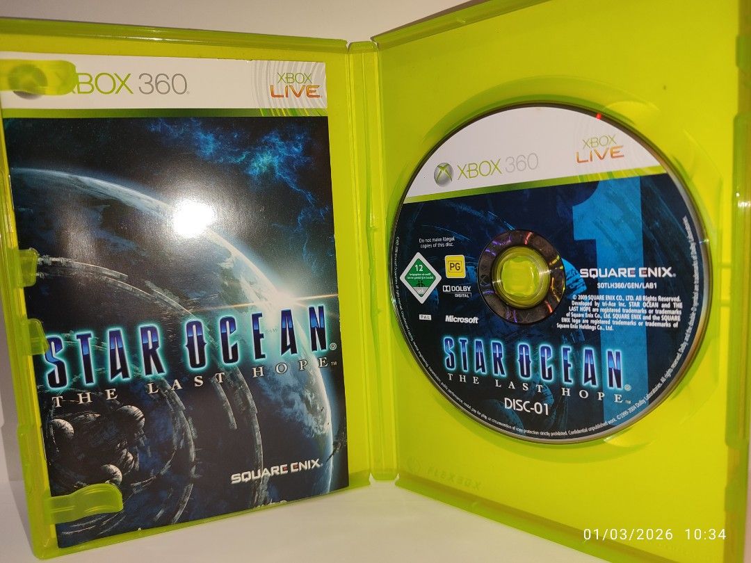 XBOX 360 - Star Ocean: The Last Hope (PRE-OWNED) "for PAL & NTSC ...
