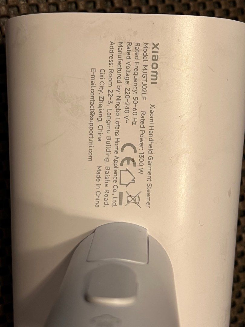 Xiaomi Handheld Garment Steamer MJGTU02LF, 家庭電器, 熨斗及掛熨機 - Carousell
