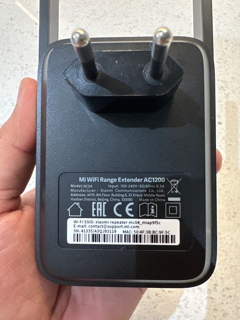Xiaomi Mi WiFi Range Extender AC1200, Computers & Tech, Parts ...