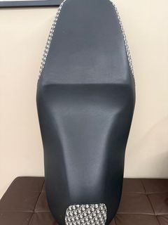 Aerox v2 seat with Dior logo, Motorcycles, Motorcycle Accessories on ...