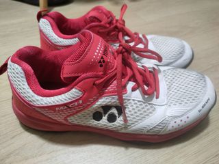 Yonex Badminton ( free mrt delivery) Shoes HY Ultra Sunset/Grey, Sports ...