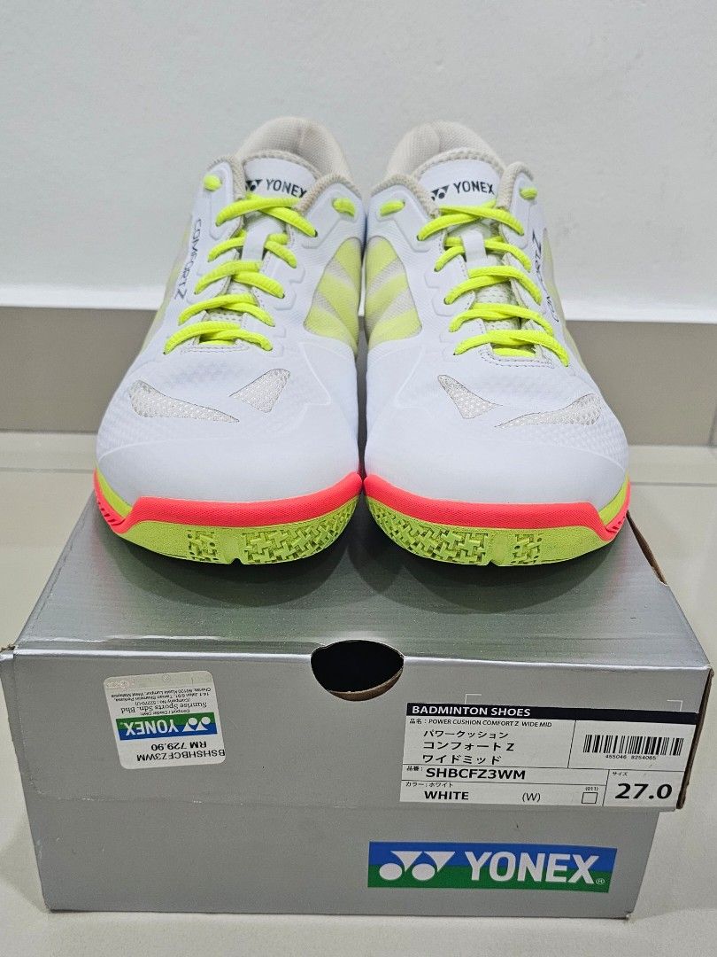 Yonex Power Cushion Comfort Z Mid Badminton Shoes, Sports Equipment ...