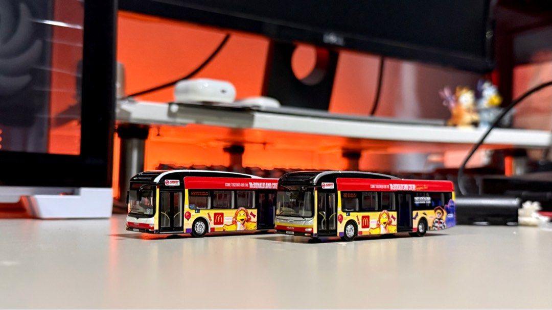 1/110 SMRT MAN A22 Advert Bus (Masterpiece Collectibles), Hobbies ...