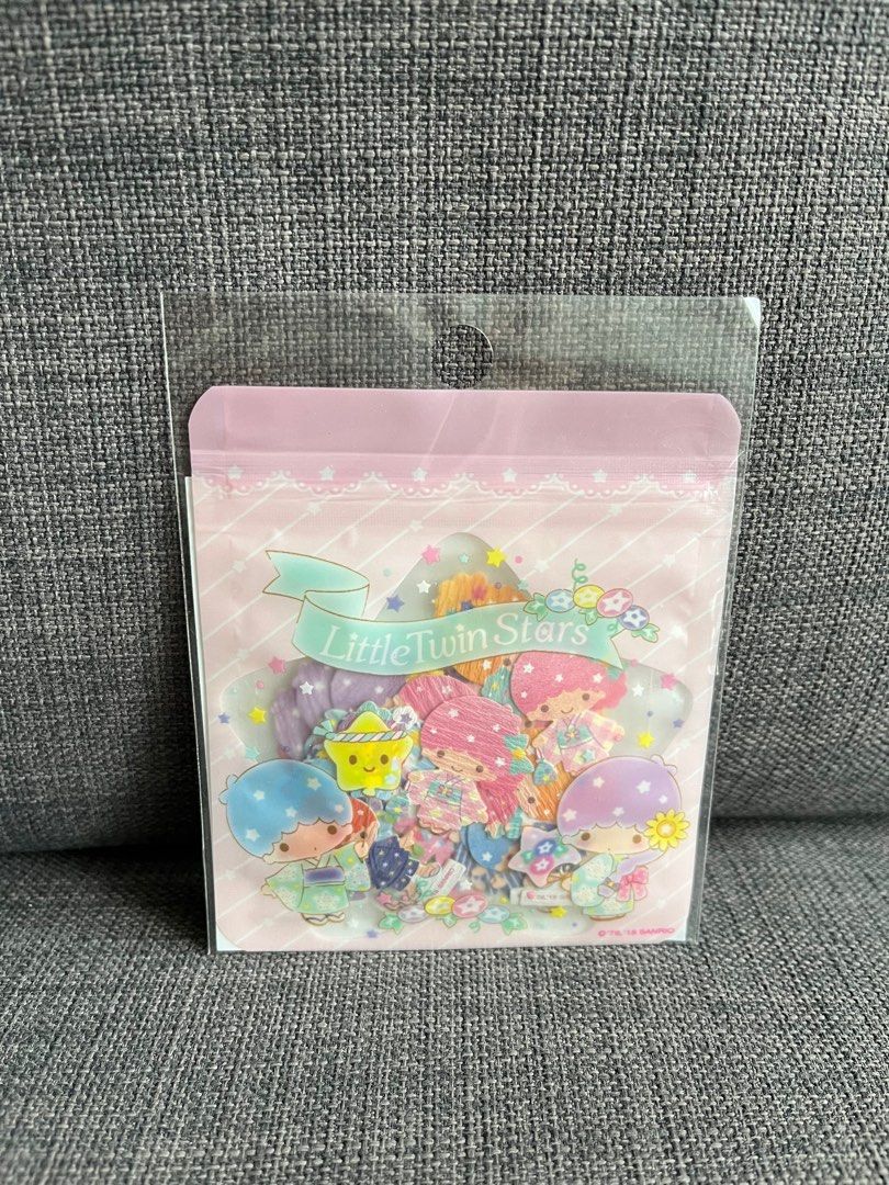 1pc Little Twin Star Sticker Flakes Pack | Sanrio Characters, Hobbies ...