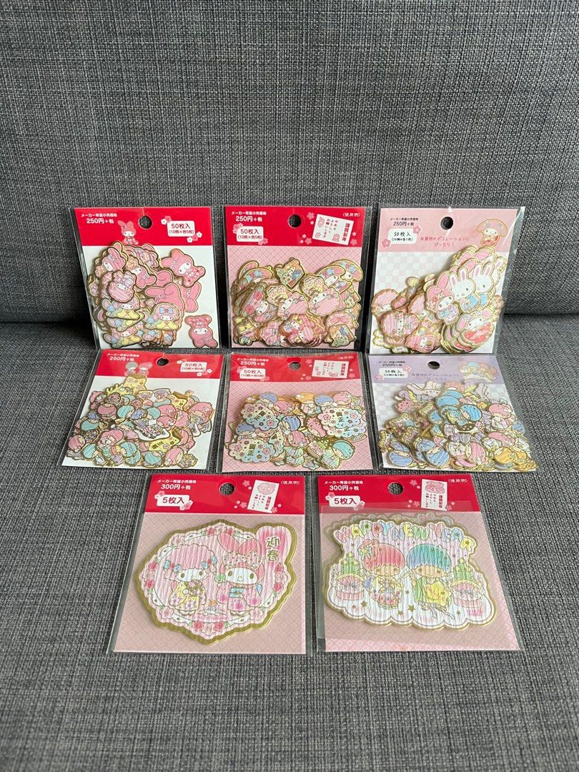 1pc My Melody Sticker Flake Pack | Little Twin Star | Sanrio, Hobbies ...