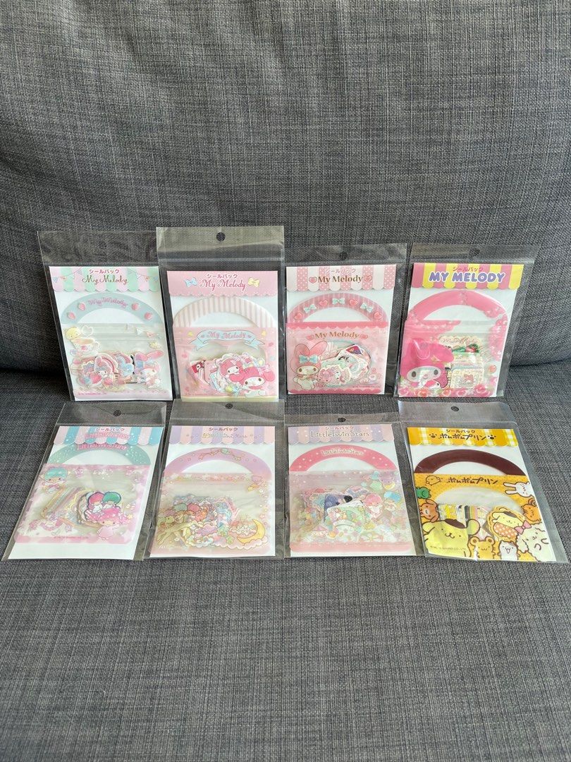 1pc My Melody Sticker Flakes | Little Twin Star | Purin | Sanrio ...