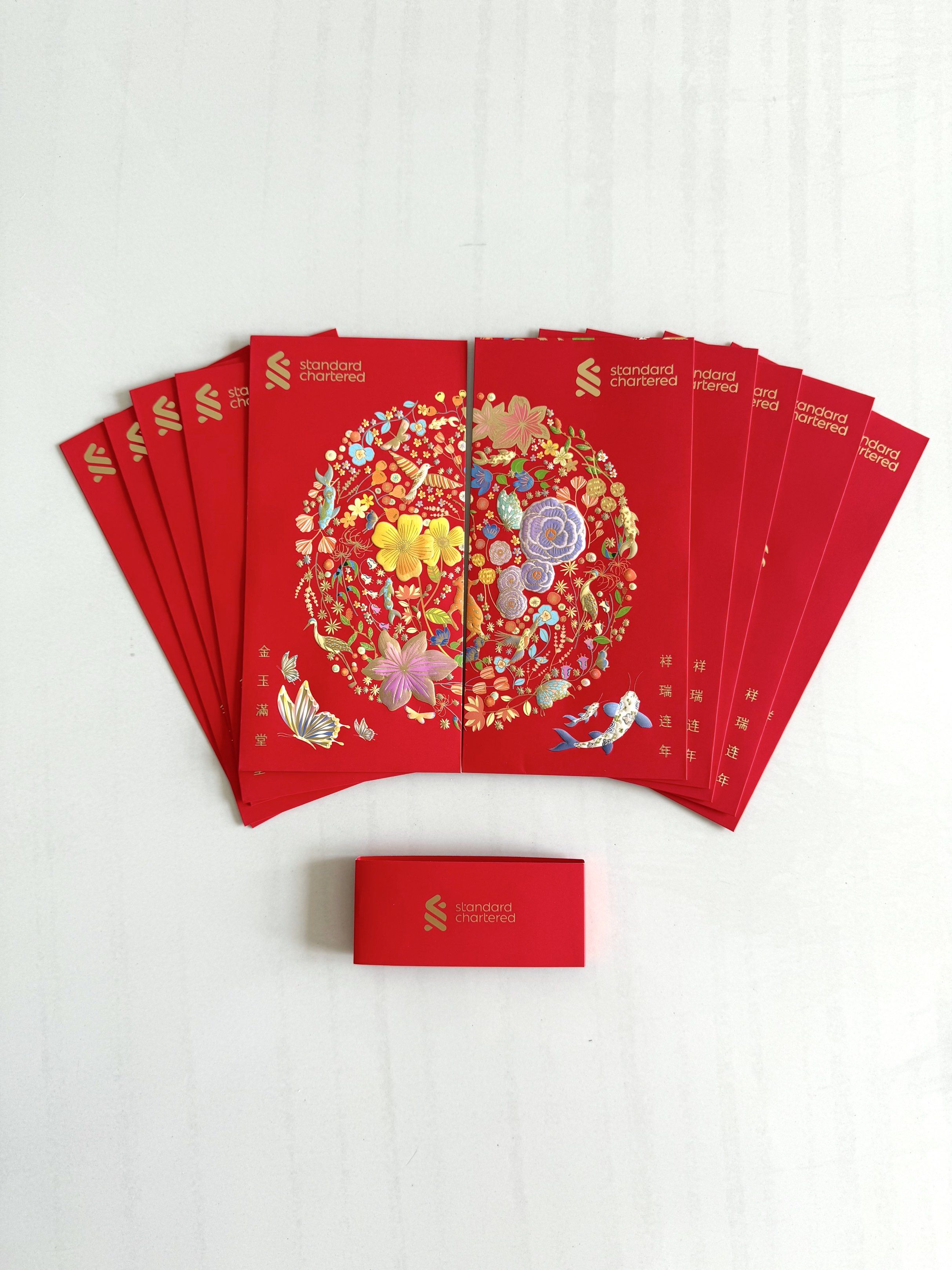 2026 Standard Chartered Bank Red Ang Pow Packet, Hobbies & Toys ...
