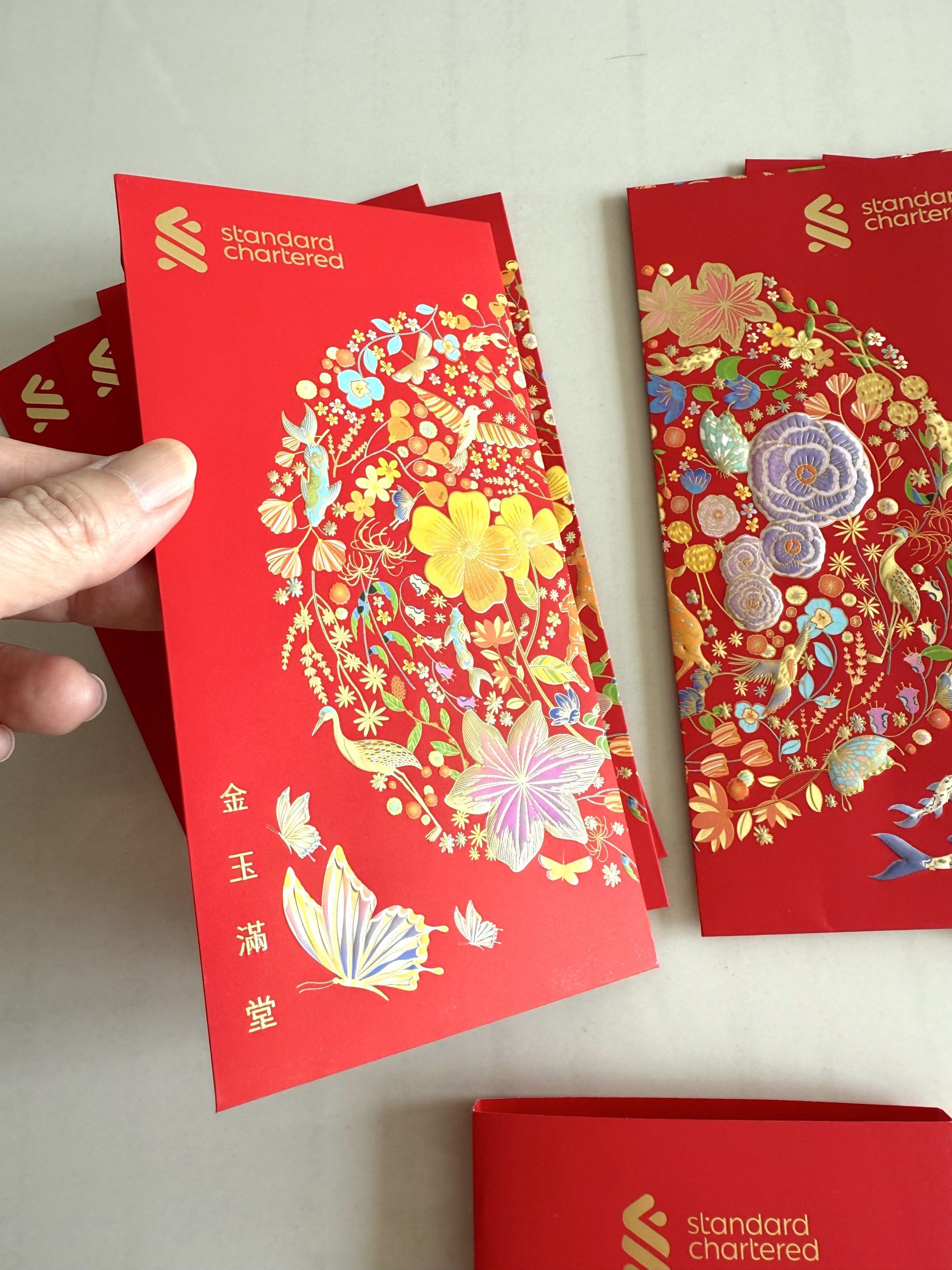 2026 Standard Chartered Bank Red Ang Pow Packet, Hobbies & Toys ...