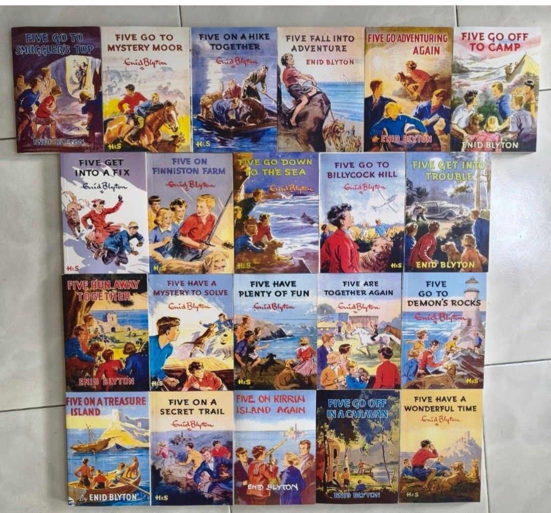 21 Famous Five books, Hobbies & Toys, Books & Magazines, Children's ...
