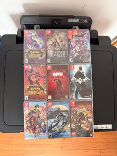 Nintendo Switch Games - Pokemon, Kirby, Octopath Traveler, Monster ...