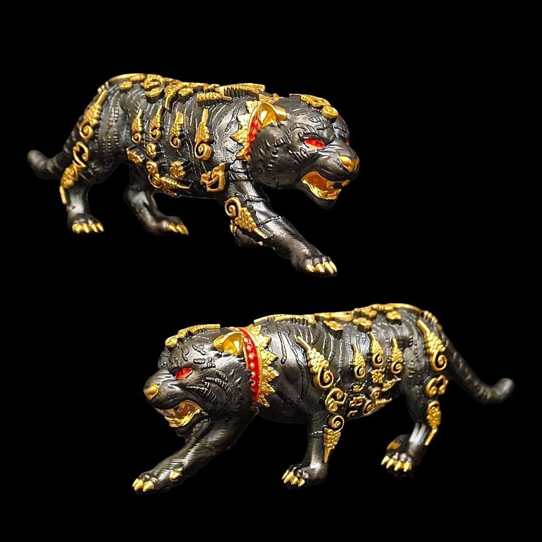 [$98] Black Tiger Roop Lor with Golden Yant, LP Boonma, Wat Khao Kaew ...