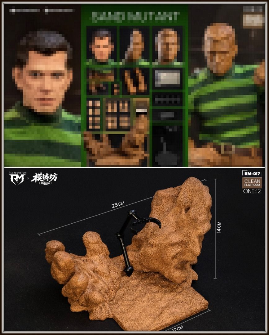 ⭐ [𝗣𝗿𝗲-𝗼𝗿𝗱𝗲𝗿] Remad Custom 1/12 Scale Action Figure - RM-017 RM017 ...
