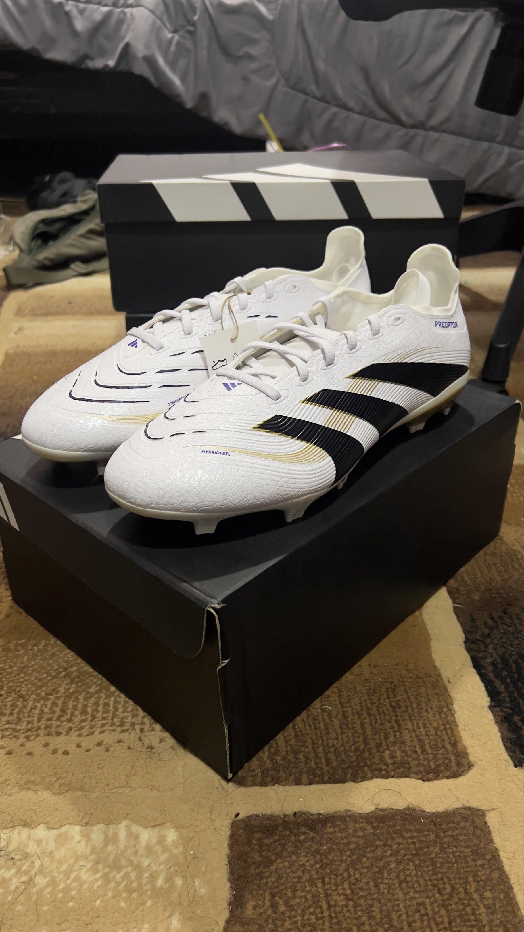 Adidas Predator League FG/MG Firm Ground But Kasut Bola, Men's Fashion ...