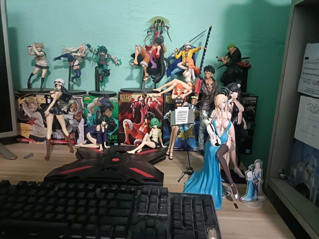 Anime Figure Collection - Various Characters (check desc), Hobbies ...