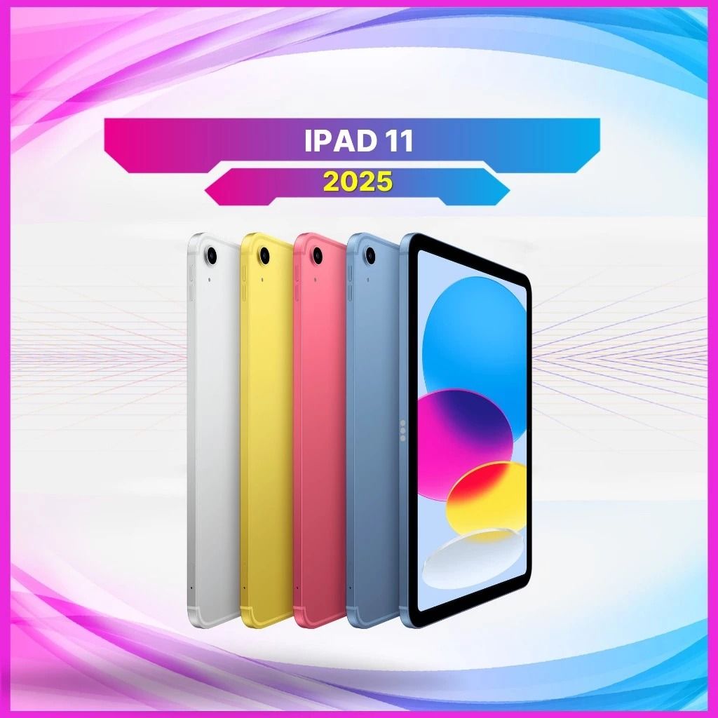 APPLE IPAD 11 2025 A16 128GB WIFI 11 INCH RESMI INDONESIA, Telepon ...