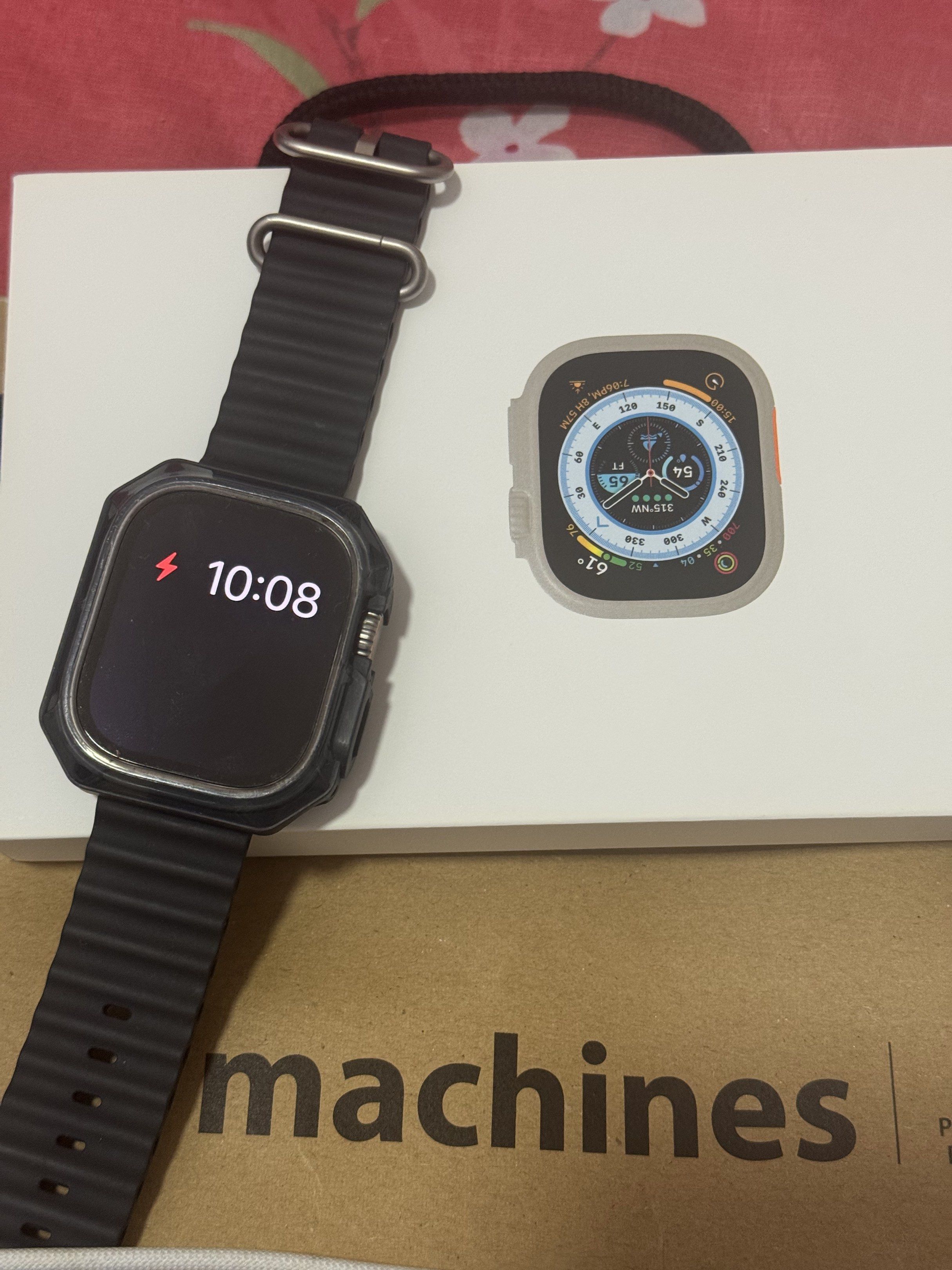 Apple Watch Ultra 49mm Titanium Midnight Ocean Band, Mobile Phones ...