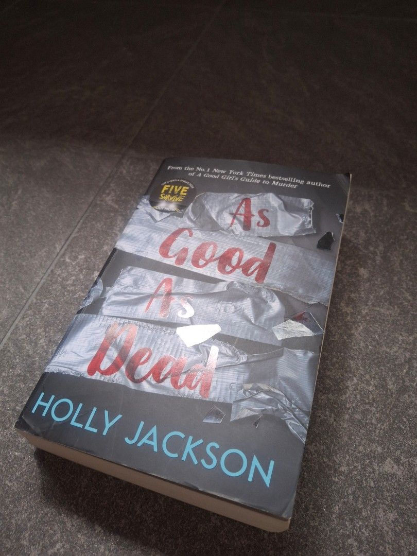 AS GOOD AS DEAD by Holly Jackson, Hobbies & Toys, Books & Magazines ...
