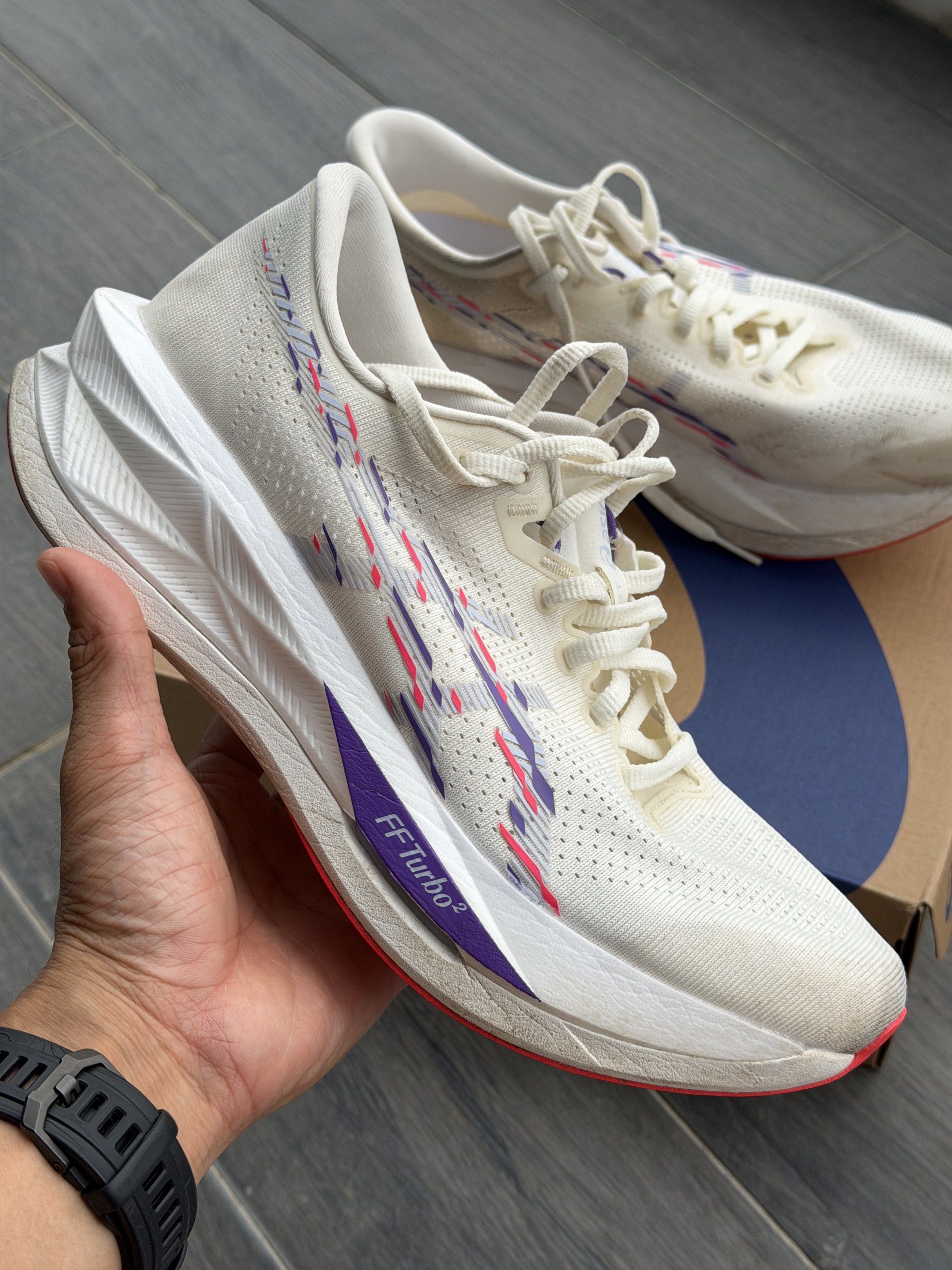 ASICS Sonicblast / Cream Blue, Men's Fashion, Footwear, Sneakers on ...