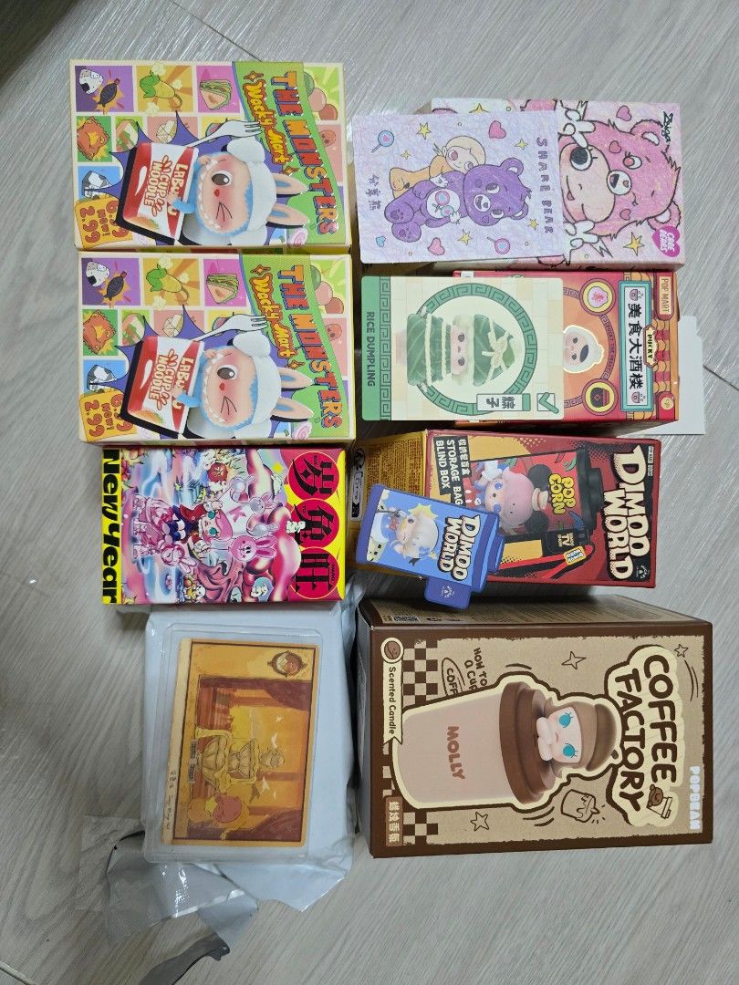 Assorted Blind Box Toys - Dimoo, Molly, Care Bears, Hobbies & Toys ...