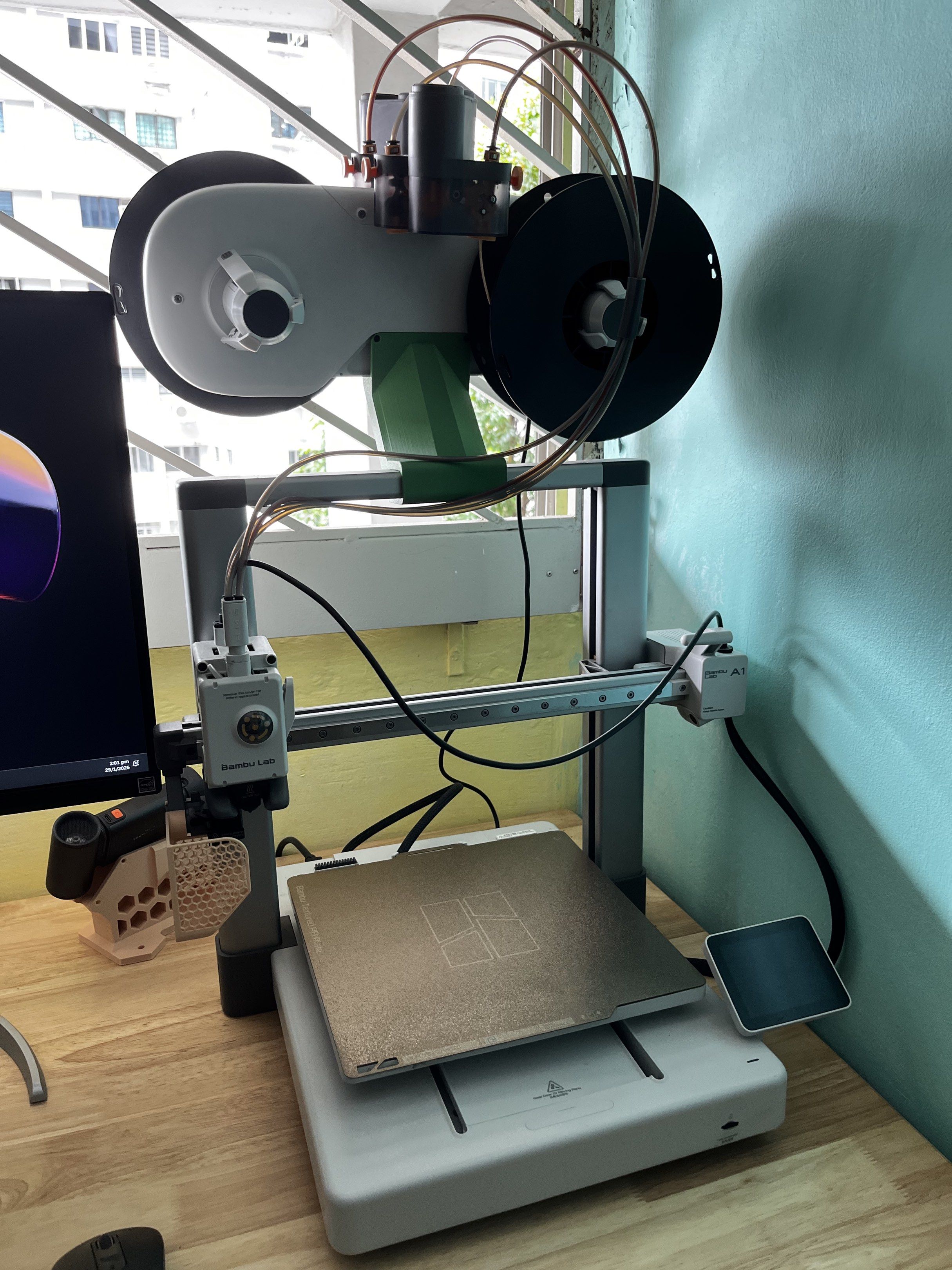 Bambu Lab A1 Combo AMS Lite 3D printer FREE FILAMENT, Computers & Tech ...