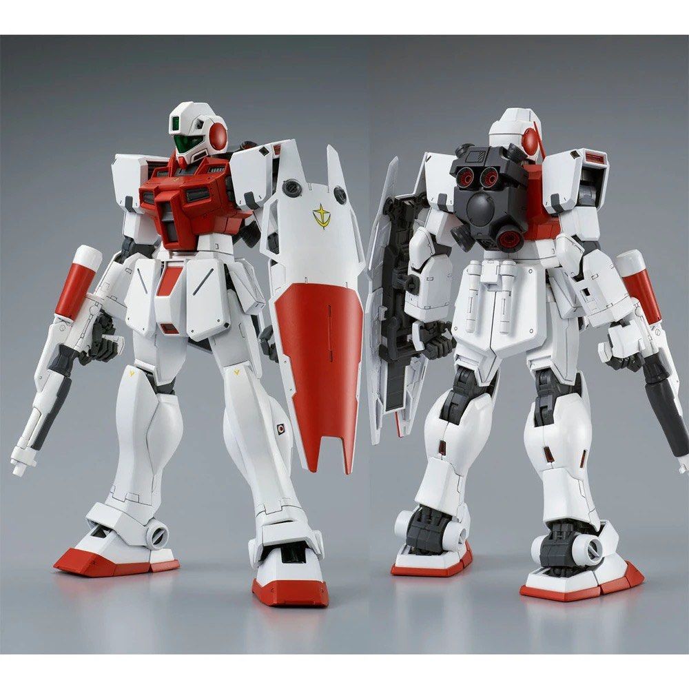 Premium Bandai gunpla MG 1/100 RGM-79GS GM Command Space Type Gundam ...